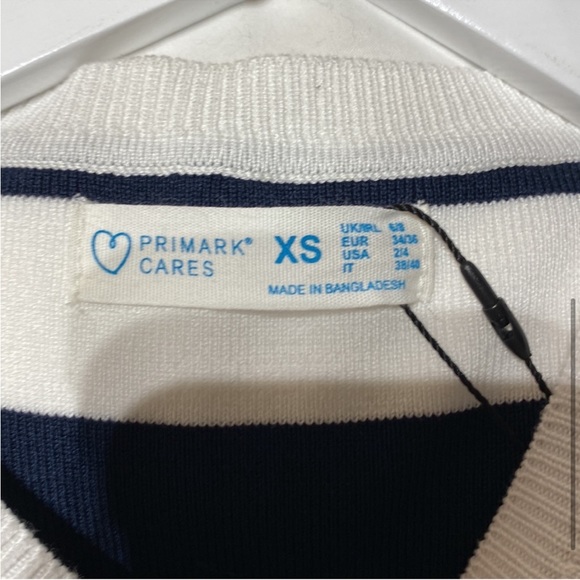 Primark | Tops | Nwt Primark Striped Cropped Knit Top | Poshmark